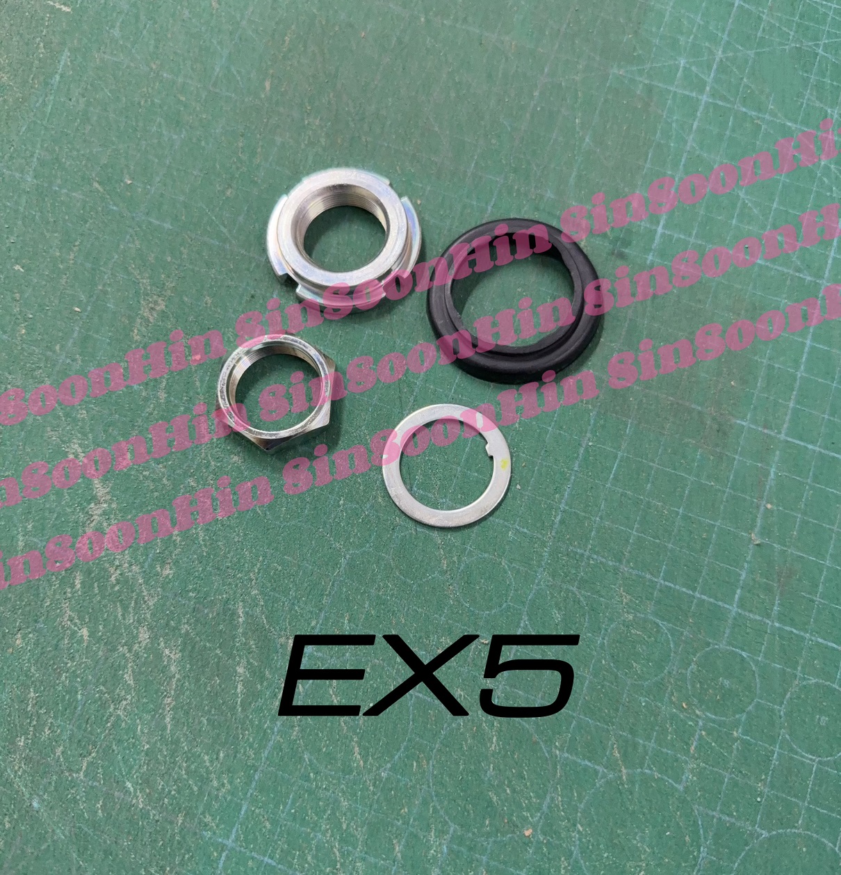 Honda EX5 Handle Bar Nut Set / Steering Cone Stand Nut Set [Standard ...