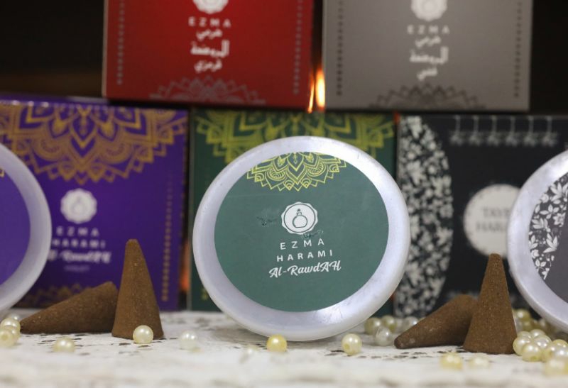 BUKHOOR HARAMI rawdah Rose TAYBA OUD 35 GRAM by EZMA OUD | Shopee Malaysia