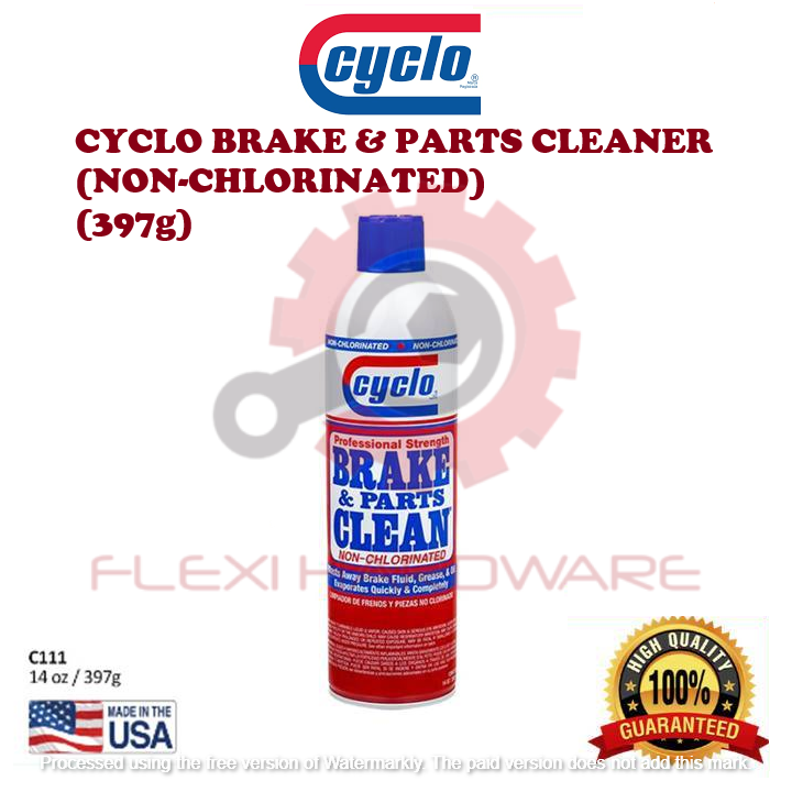 CYCLO Brake Cleaner C111 Professional Strength Brake and Parts Cleaner ...