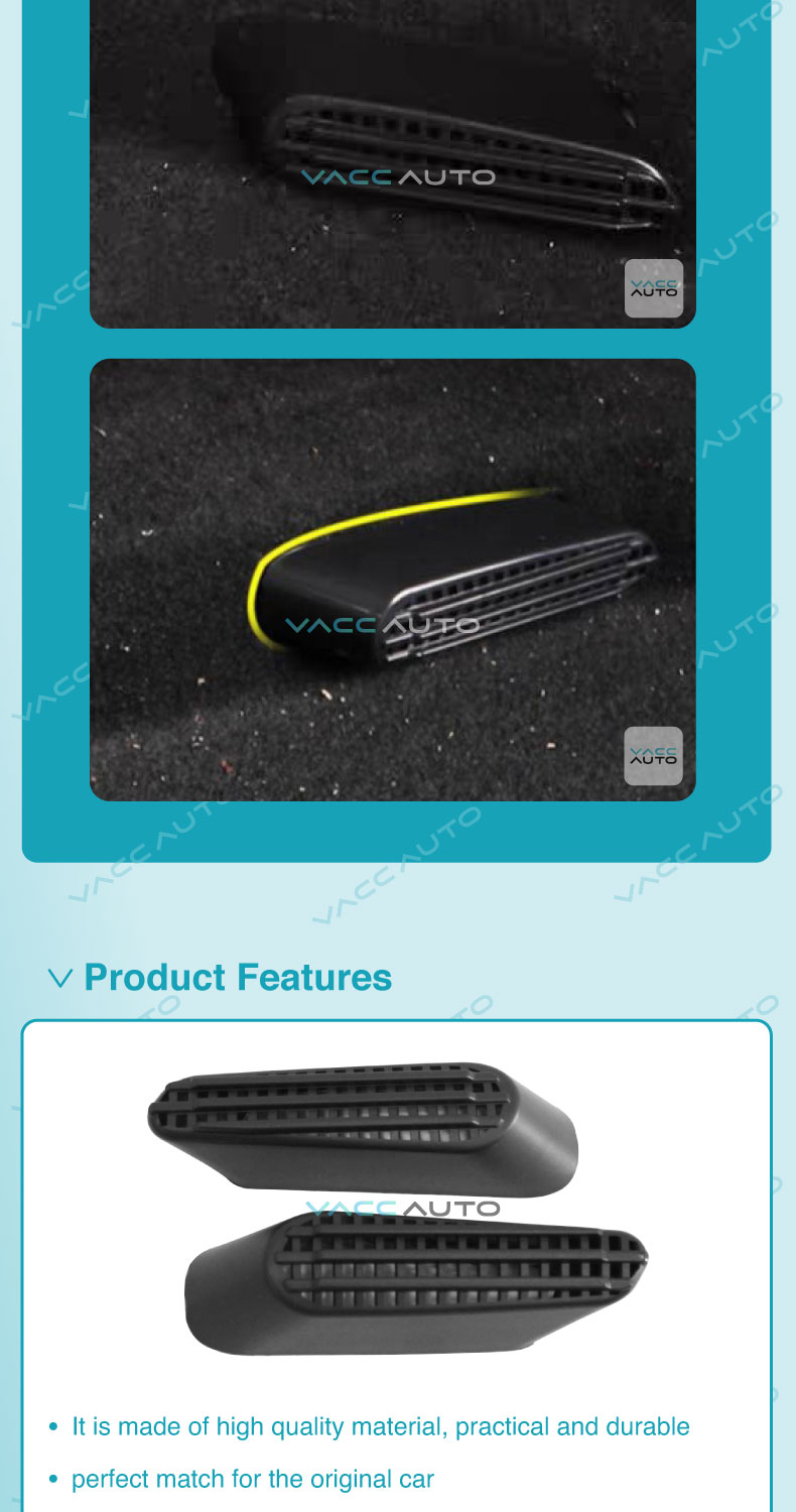 Honda HRV 2022 - 2025 Under Seat Air Outlet Cover Underseat Aircond ...