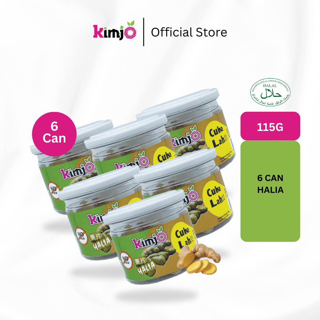 Kimjo Asam Halia [115g] | Snek Asam Masam Manis | Halal | Buah Kering ...