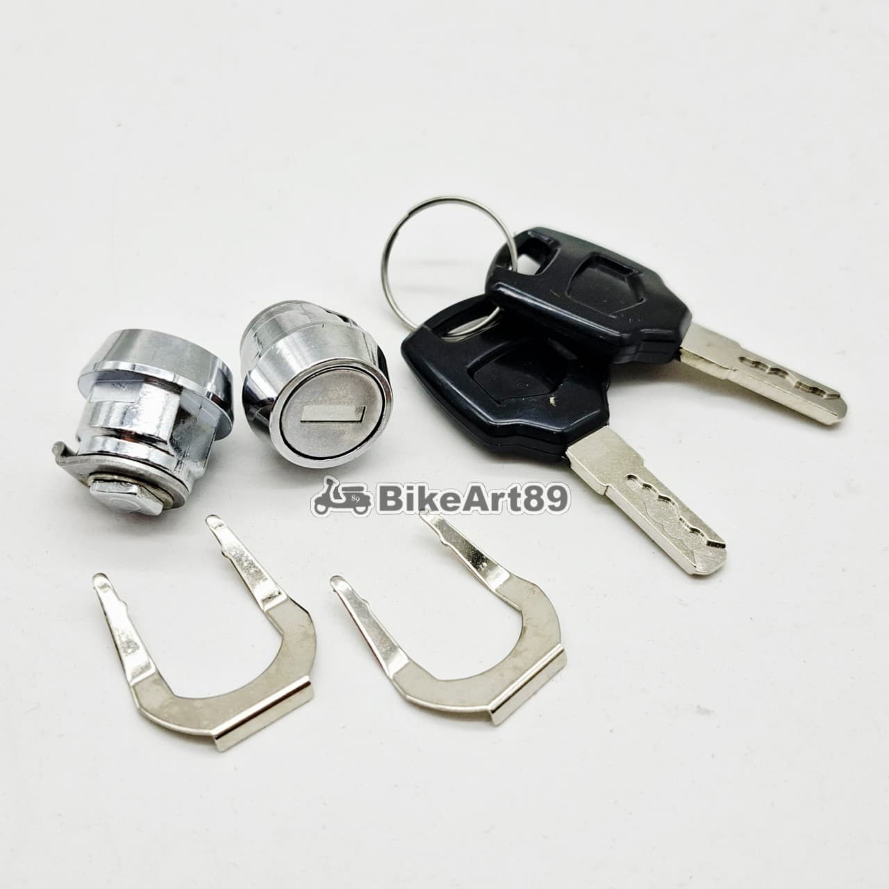 Top Box Aluminium Lock Key 1 Set 2 Pcs Single Lock For Motorcycle Box ...
