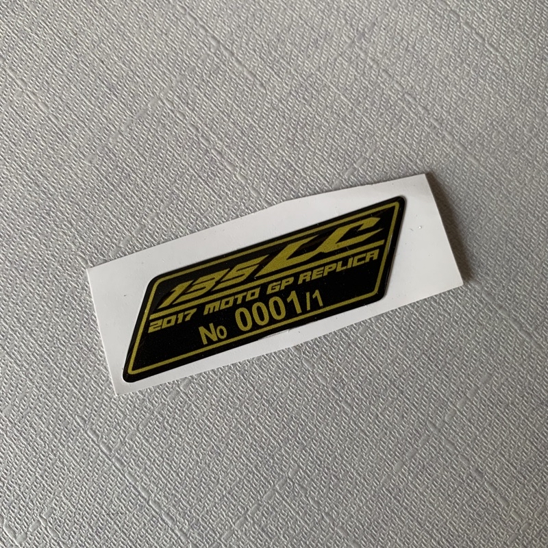 STICKER EPOXY STICKER TIMBUL LC135 2017 MOTO GP REPLICA (4CM) | Shopee ...