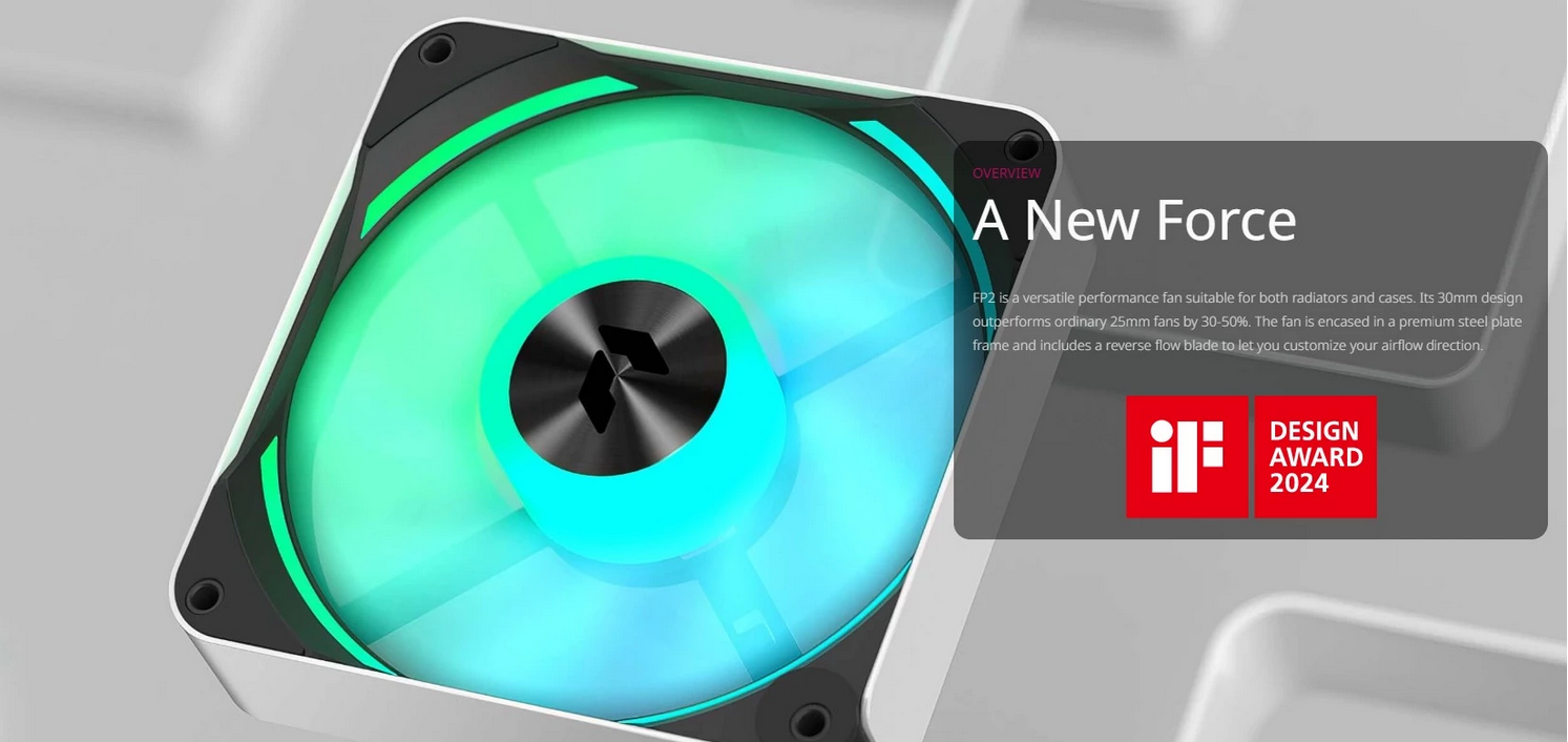 APNX FP2 ARGB 120mm 12cm PWM Professional Fan High Performance,Quiet ...