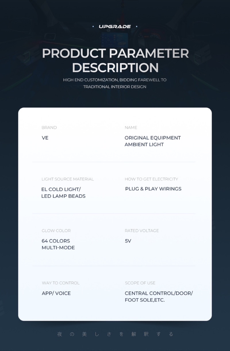 VE perodua bezza 2016-2025 oem car atmosphere ambient light ai voice ...