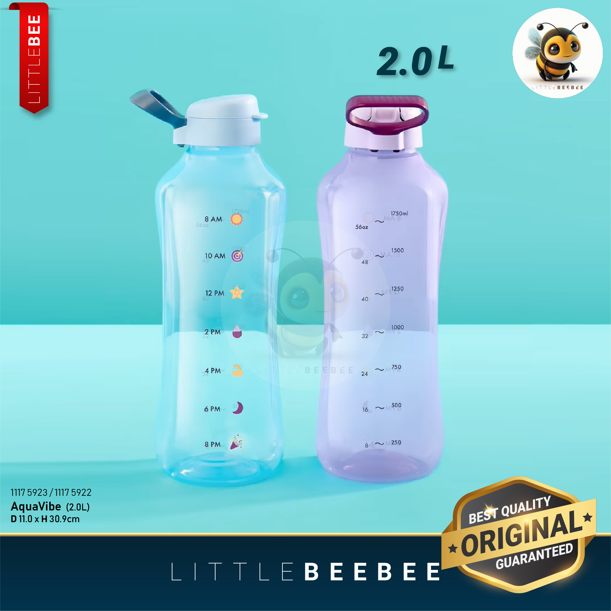 🔥 TUPPERWARE Bottle 2L Bottle Tupperware Water Bottle Tupperware Eco ...