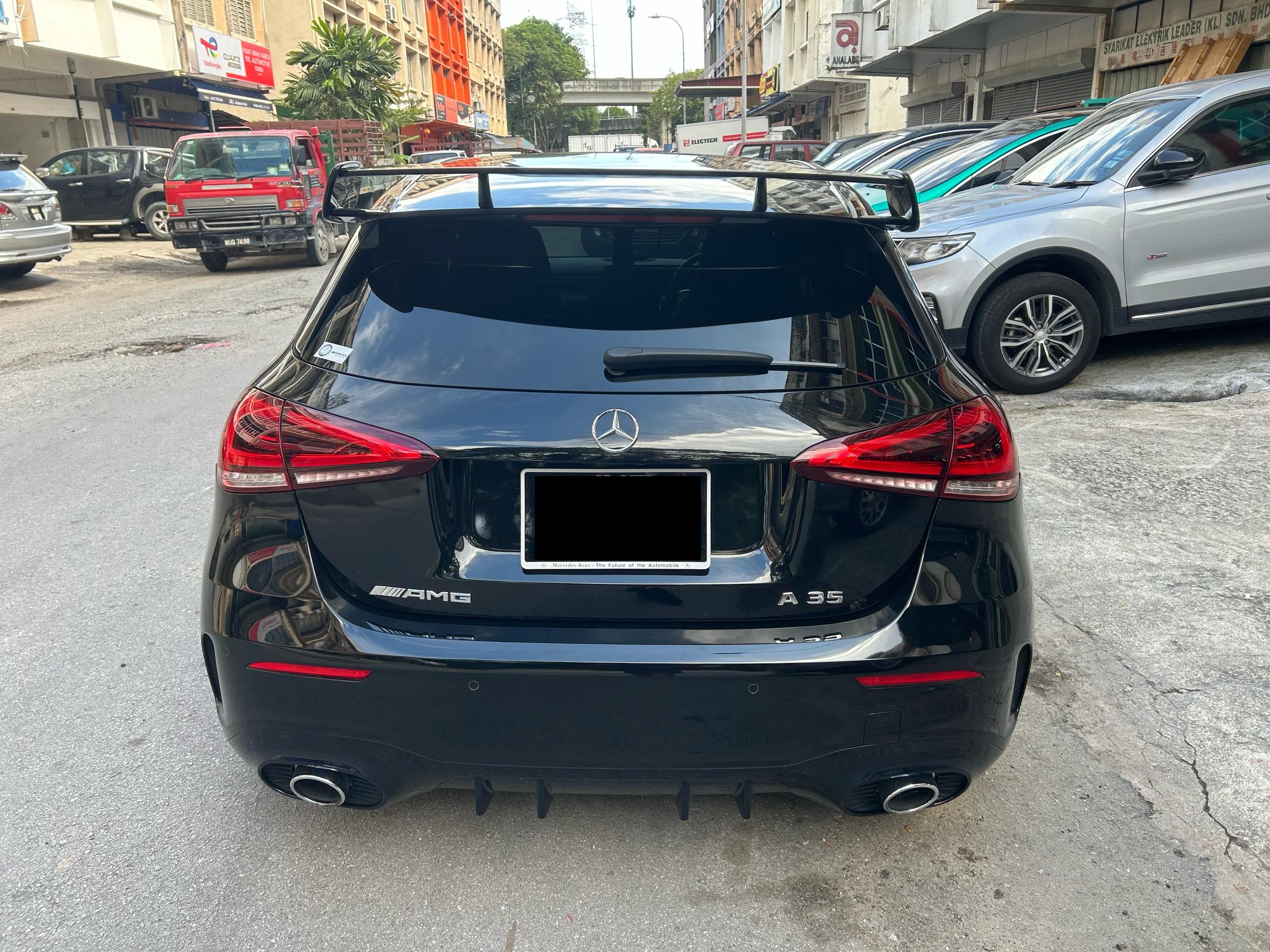 Mercedes Benz A45 A35 AMG Spoiler W177 Spoiler A180 A200 A250 Hatchback ...