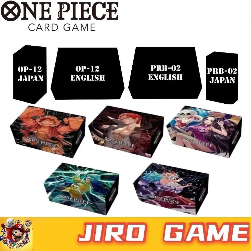 [PREORDER] One Piece TCG PRB Storage Box | PRB02| PRB-02 | OP12 | OP-12 ...