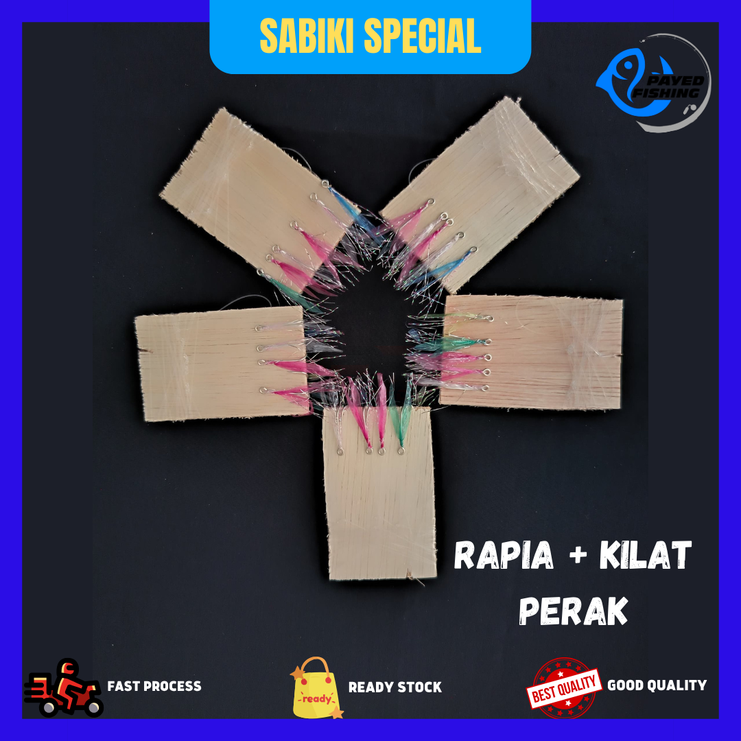 APOLLO/SABIKI Perambut Serampang Lima Mata, Untuk Memancing Sekumpulan ...
