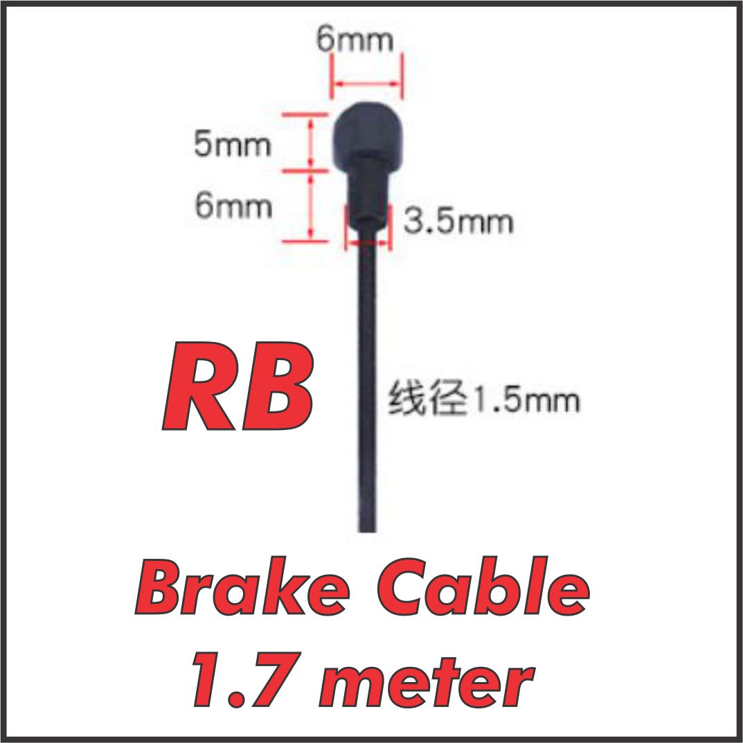 Bicycle Teflon Shifter Brake Cable 2.1meters For Cycling MTB RB Basikal ...