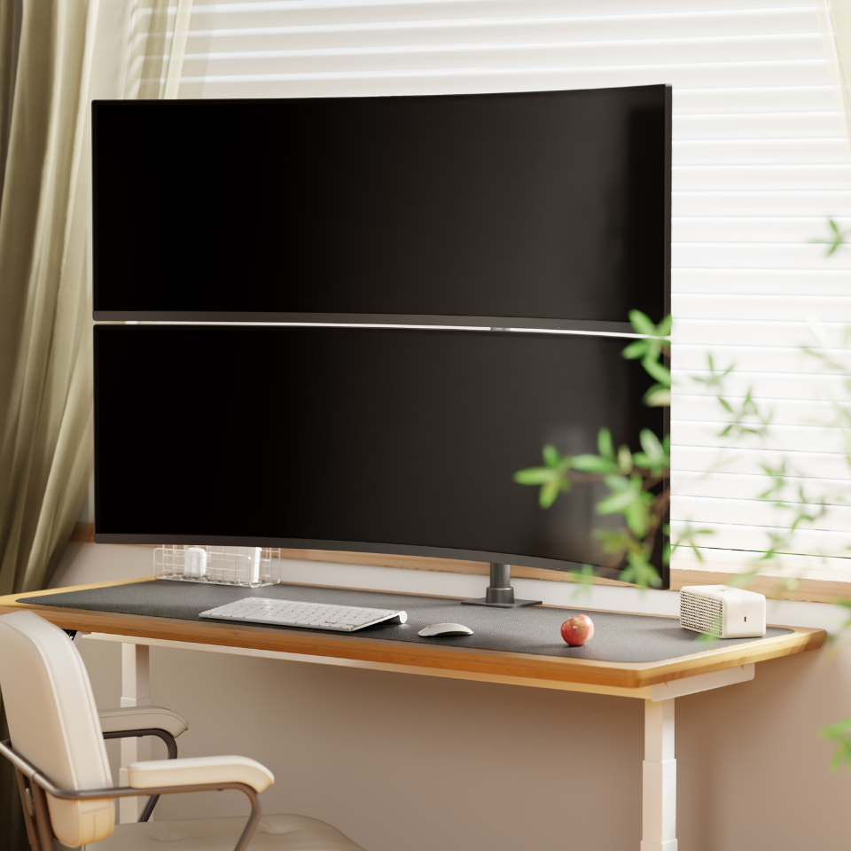 the Aryl™ Heavy Duty Articulating Dual Monitor Mount | Shopee Malaysia