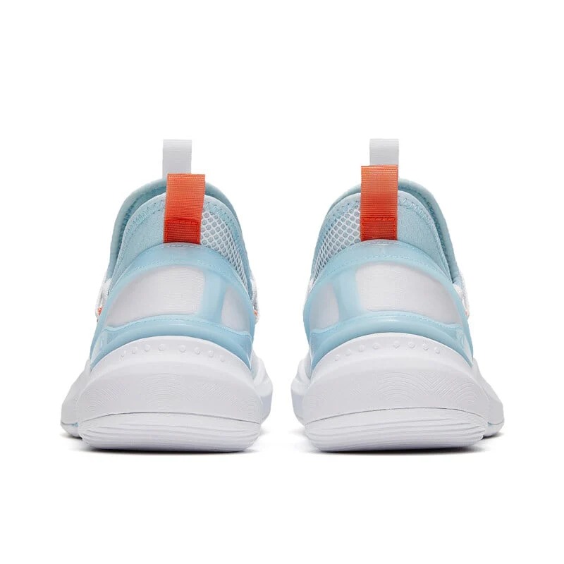 ANTA Men KT FLY Basketball Shoes 1124E1606-1 -White/Light Steel Blue ...