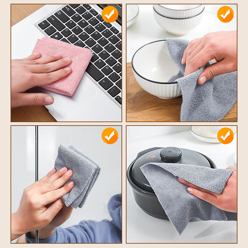 【20pcs/Box】Reusable Kitchen Towel Kitchen Cloth Absorbent tisu dapur ...