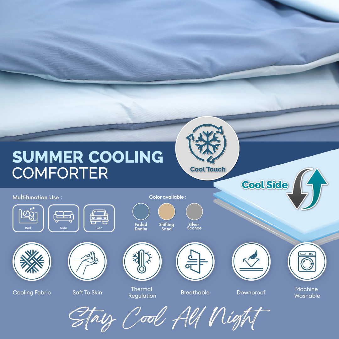 Jean Perry Summer Cooling Comforter* | Shopee Malaysia