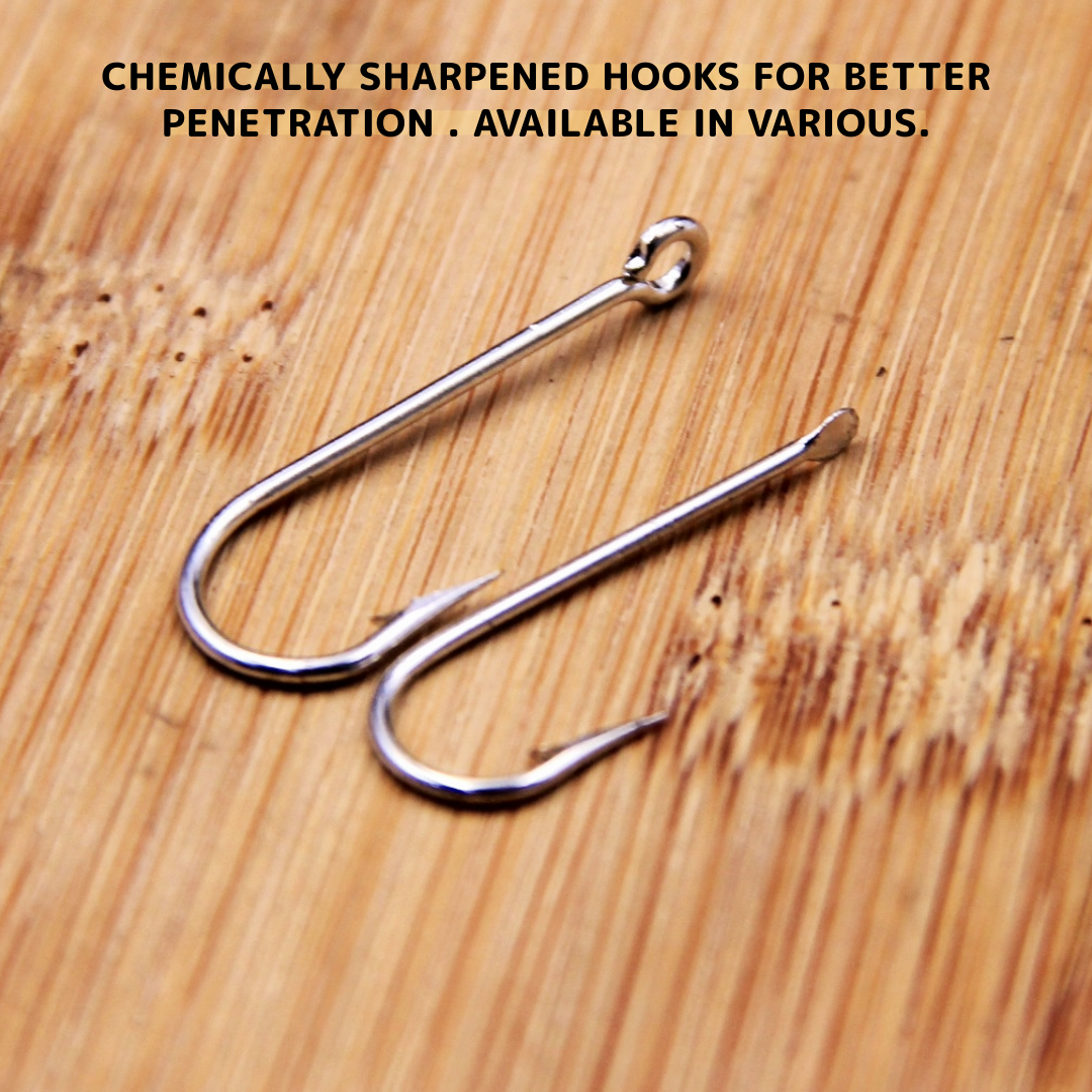 ZENITH Round Bent Sea Hook #2335 100pcs/Box Import Korea Commercial ...