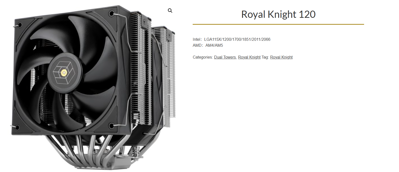 THERMALRIGHT ROYAL KNIGHT 120 / ROYAL KNIGHT 120 SE DUAL TOWER CPU AIR COOLER | Shopee Malaysia