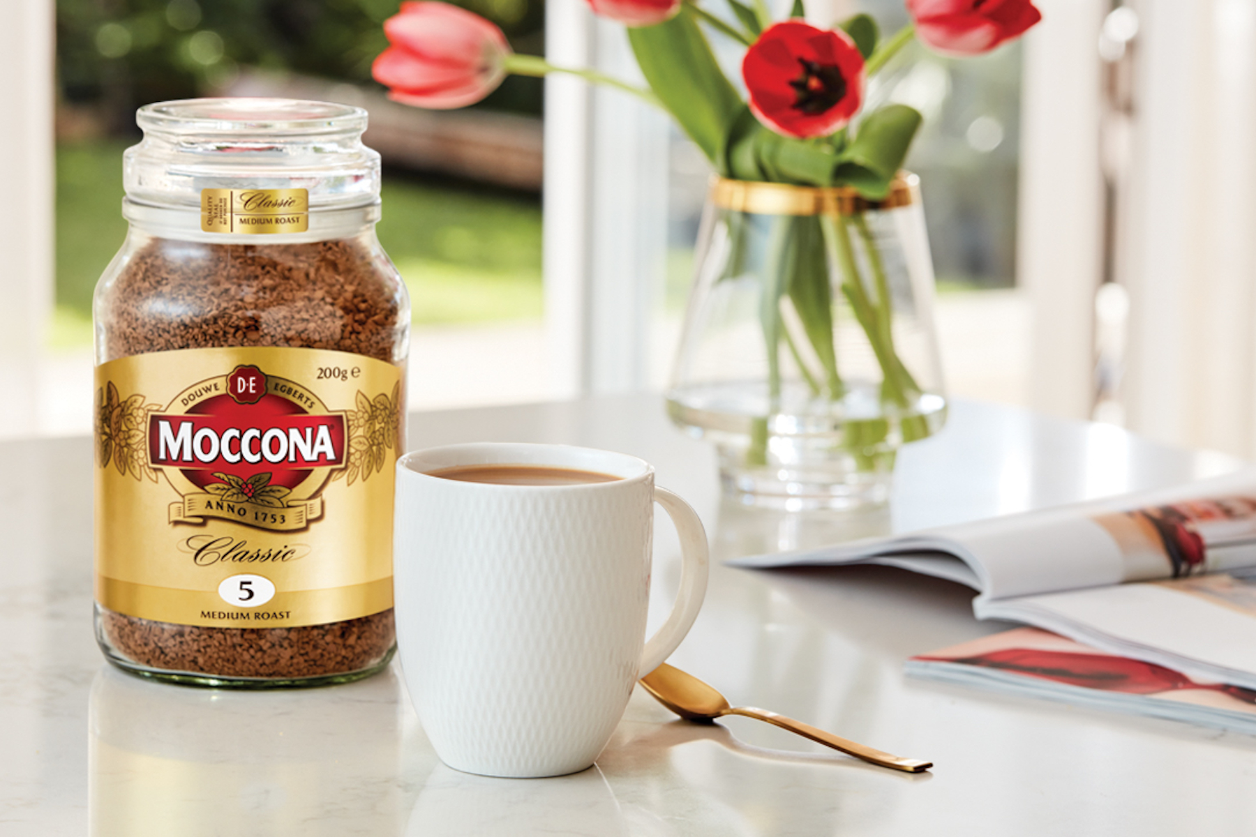 Coffee Kopi Moccona Instant Powder Decaf Americano Decaffeinated ...