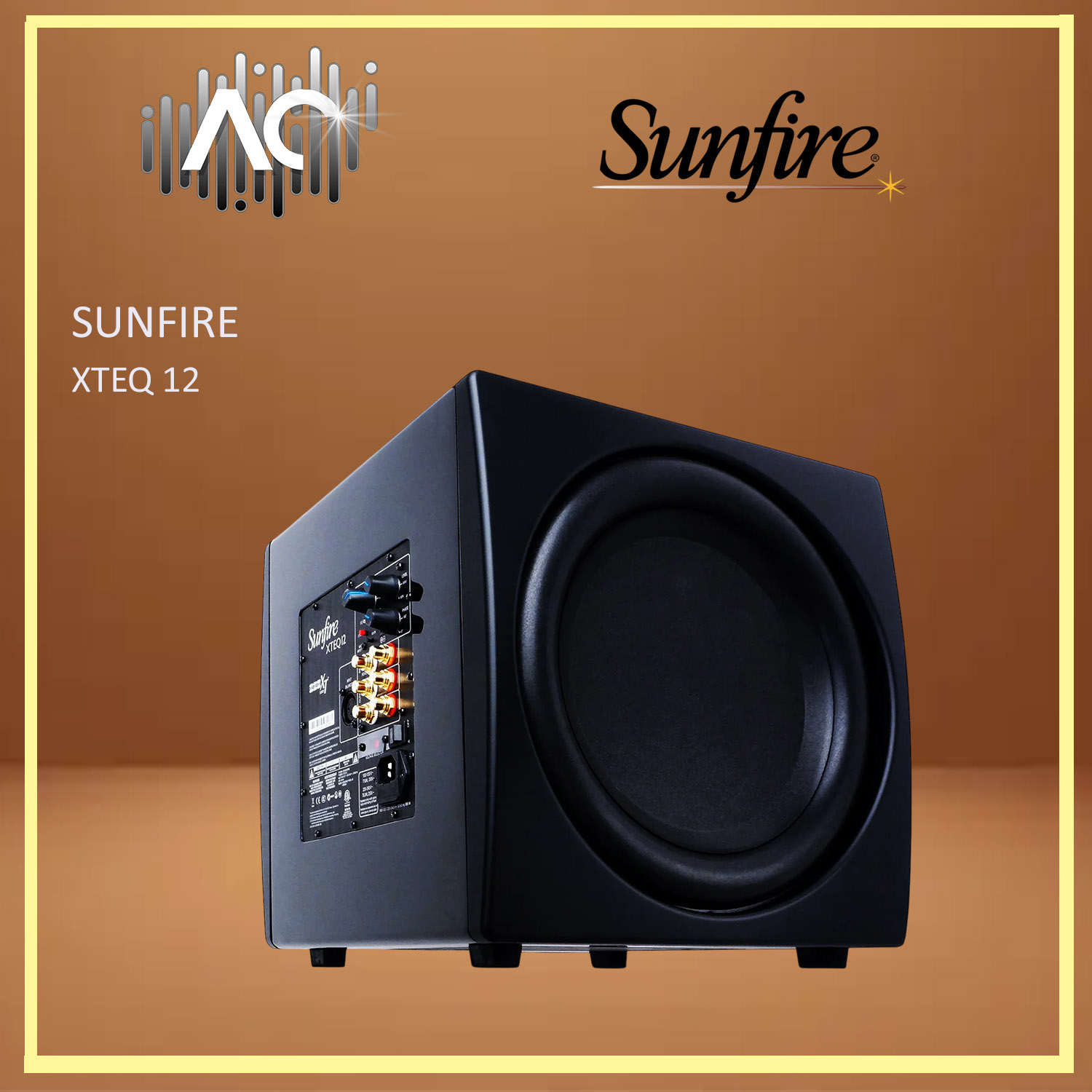Sunfire XTEQ 12 Dual 12" High Performance Powered Subwoofer (Black ...