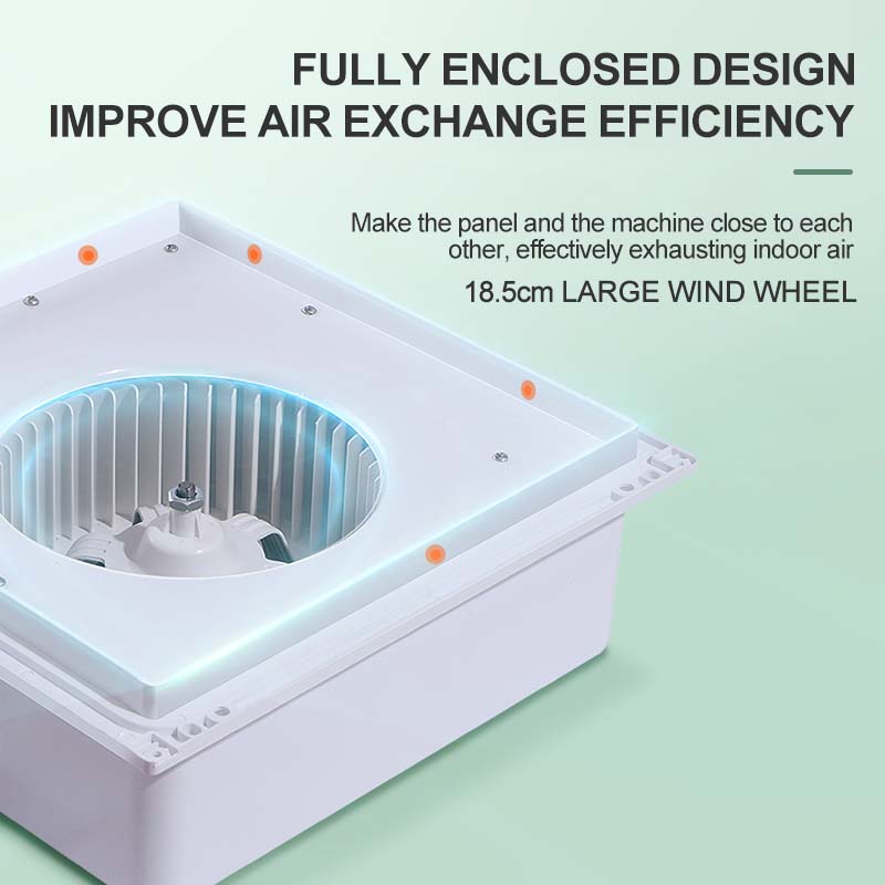 Ceiling Exhaust Fan Toilet 6/8/10/12/14 inch Household Silent Bathroom ...