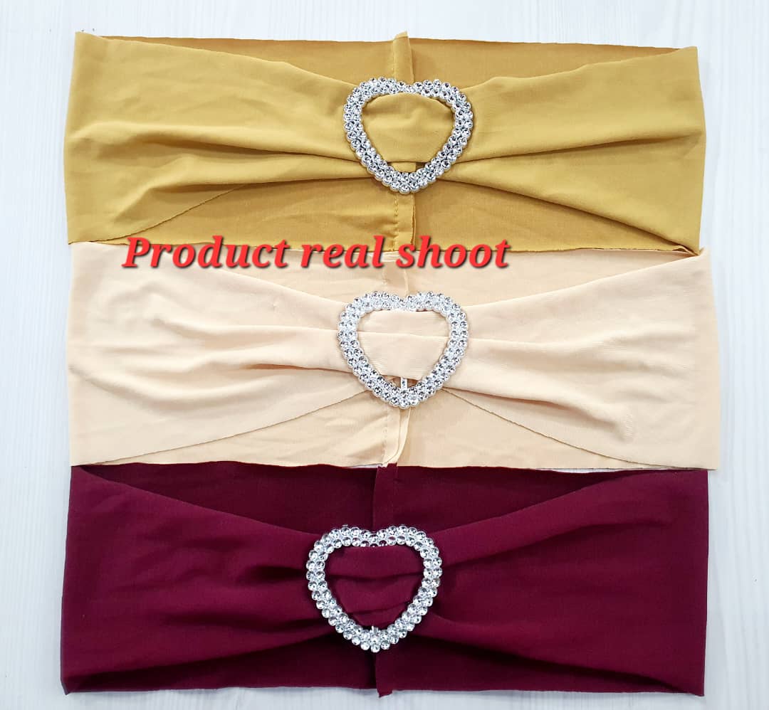 1pc Love Ring Elastic Chair Back Band Banquet Event Wedding Hotel ...