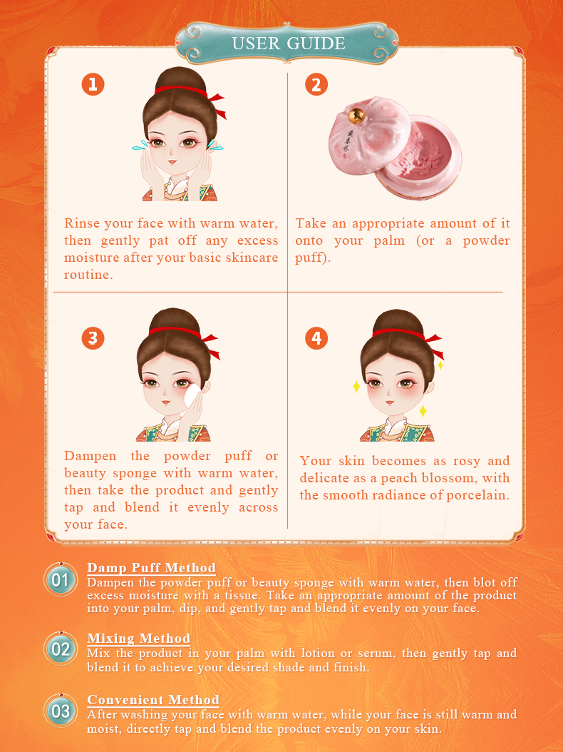Dai Chun Lin Peach Blossom Foundation 戴春林桃花水粉膏遮瑕提亮粉底 (28g) | Shopee ...