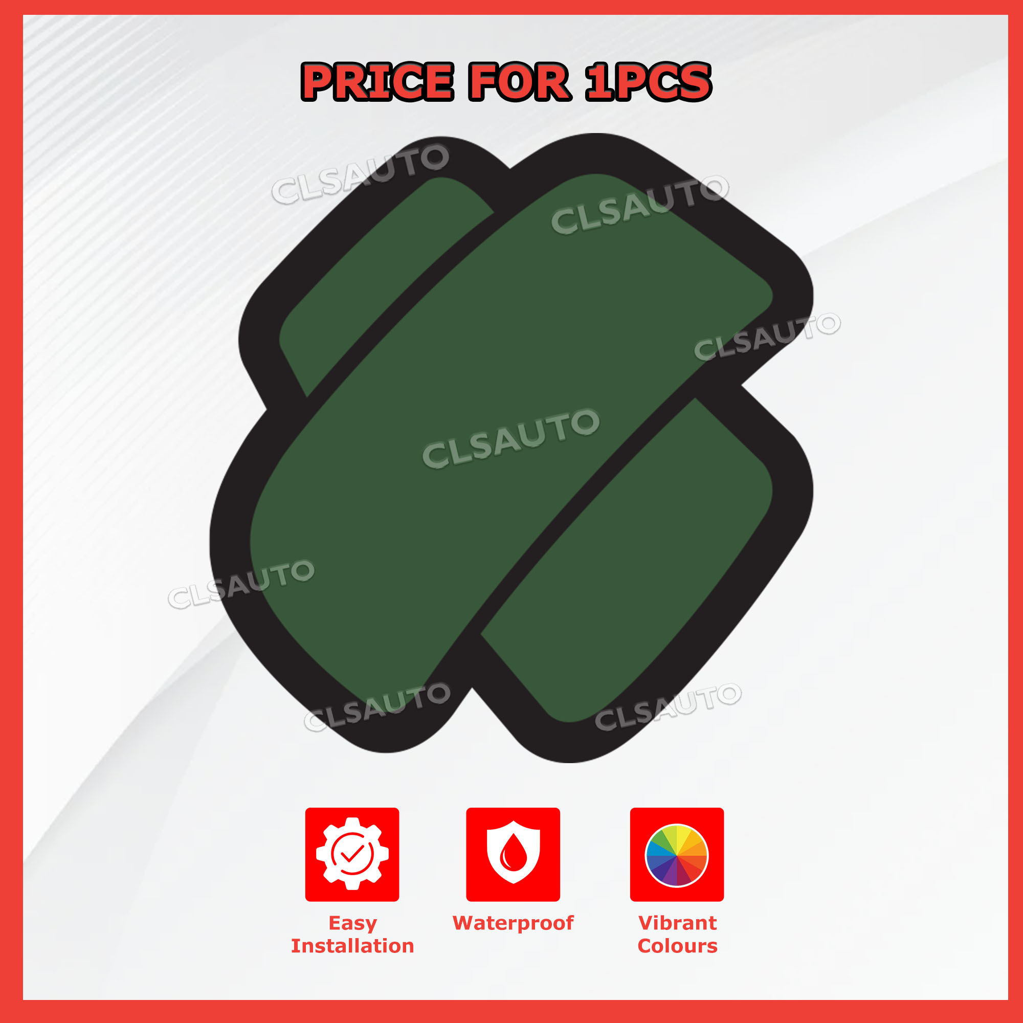 JDM Colorful Plaster Stickers - Variety of Designs, Waterproof, Vibrant ...