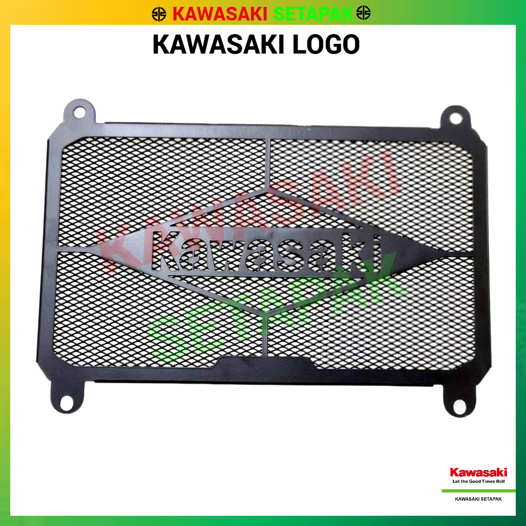 RADIATOR GUARD EMS KAWASAKI NINJA 250 / Z250 (2021-2024) / NINJA 500 ...