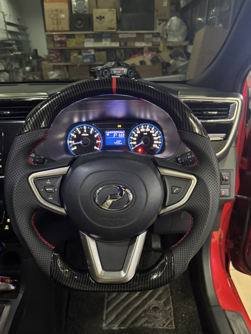 Perodua Myvi MG3 2018-2021 / Bezza 2016-2025 Carbon Fiber Steering ...