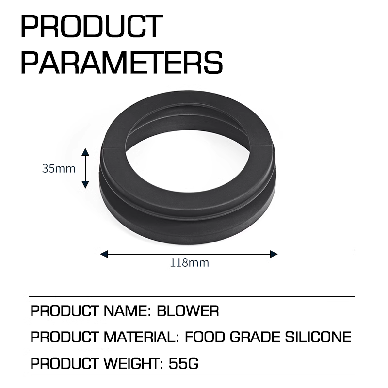 Soft Silicone Single Dose Hopper Bellow Coffee Grinder Bean Air Blower ...