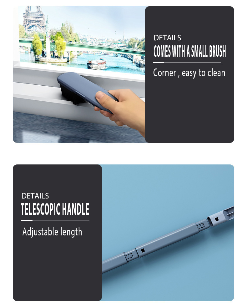 Window Brush Multifunctional Screen Brush 2 in 1 Portable Lint Remover ...