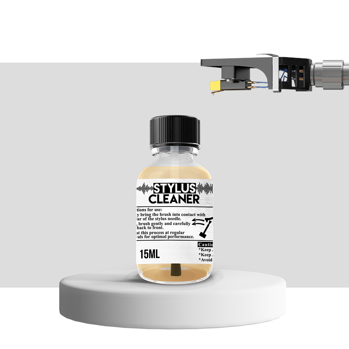 Premium Quality Vinyl Record Cleaner Pencuci Piring Hitam Stylus ...