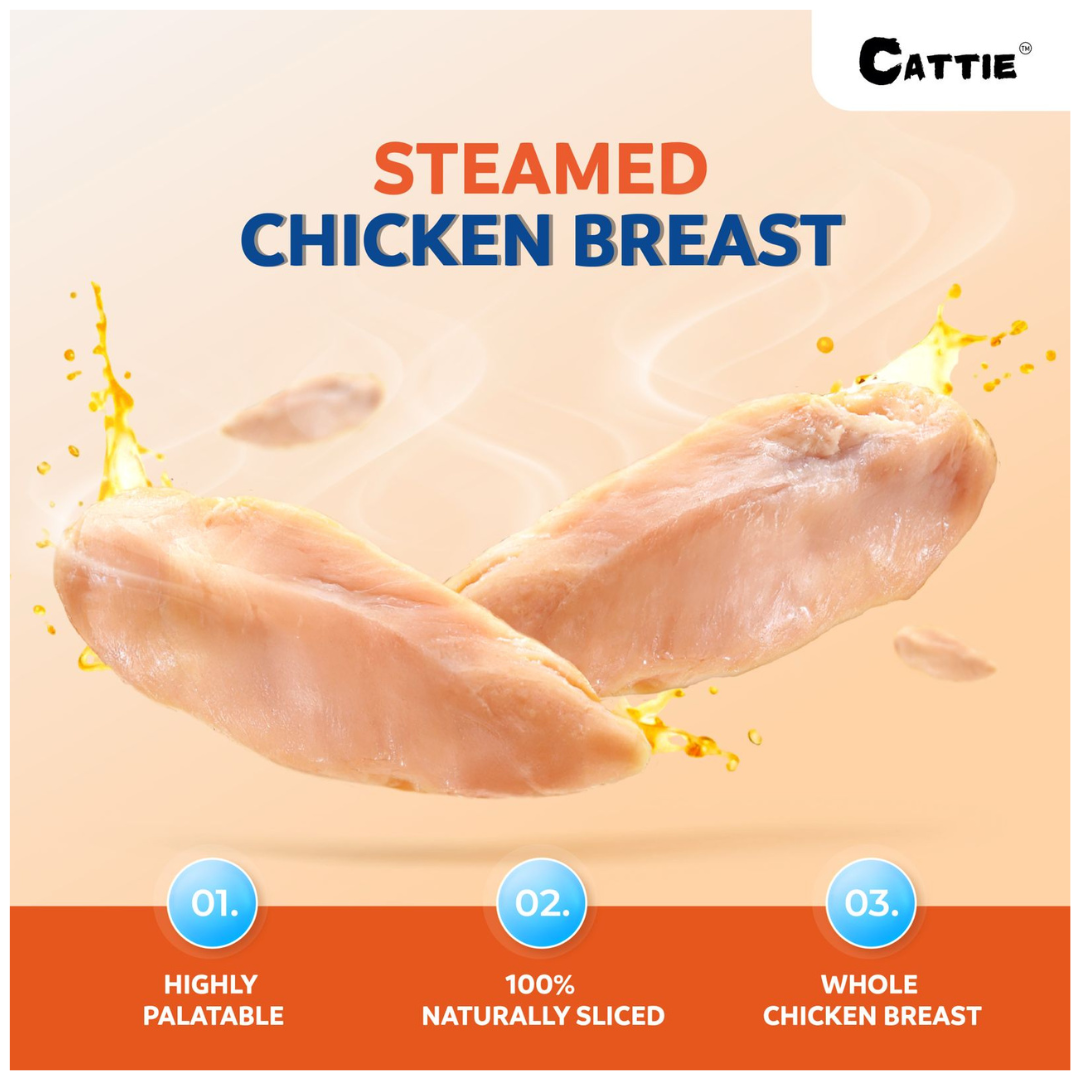 200 PCS BUNDLE SALE MESTI Healthy Pet Snack Chicken Breast Protein Cat ...