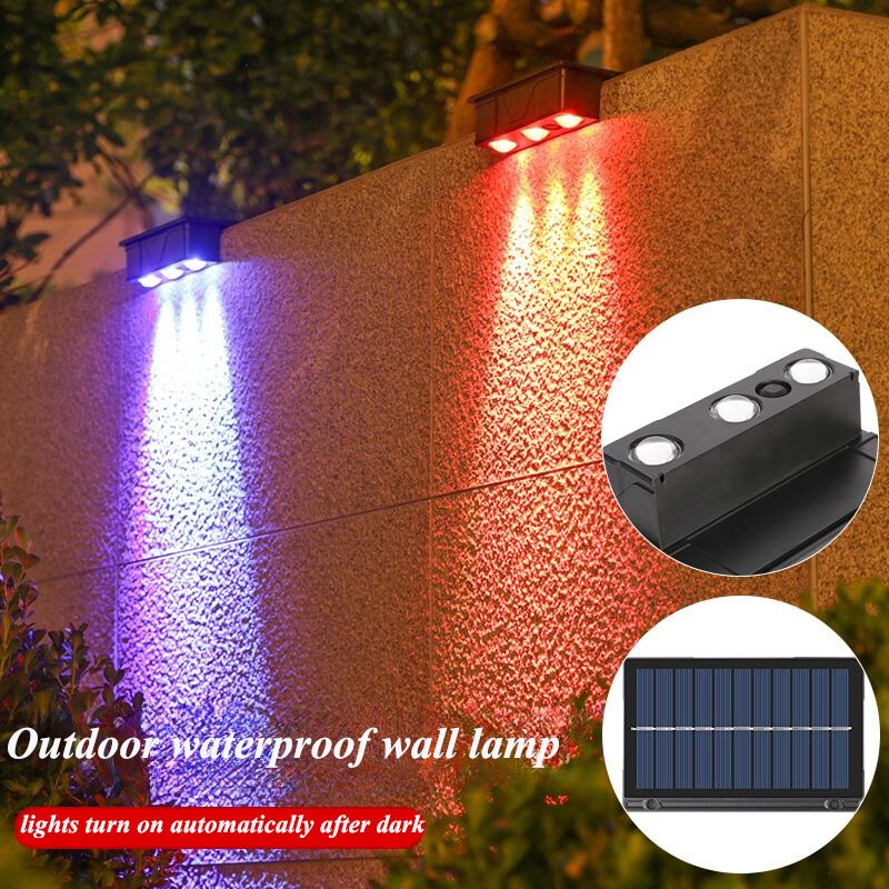 【Raya Lampu】Goluck LED Solar Light Outdoor Waterproof Solar Lamp Super ...