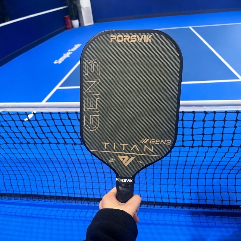 PORSVIK TITAN Kevlar Thermoform 16mm Pickleball Paddles | Shopee Malaysia