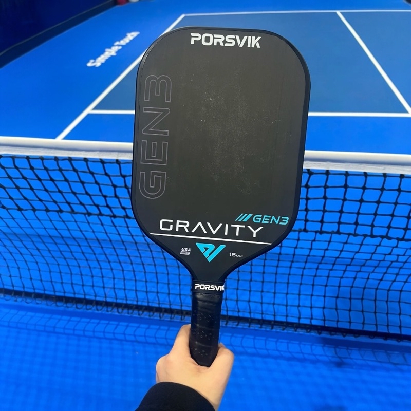 Porsvik Gen 3 Gravity T700 Carbon Fibre Pickleball Paddle | Shopee Malaysia