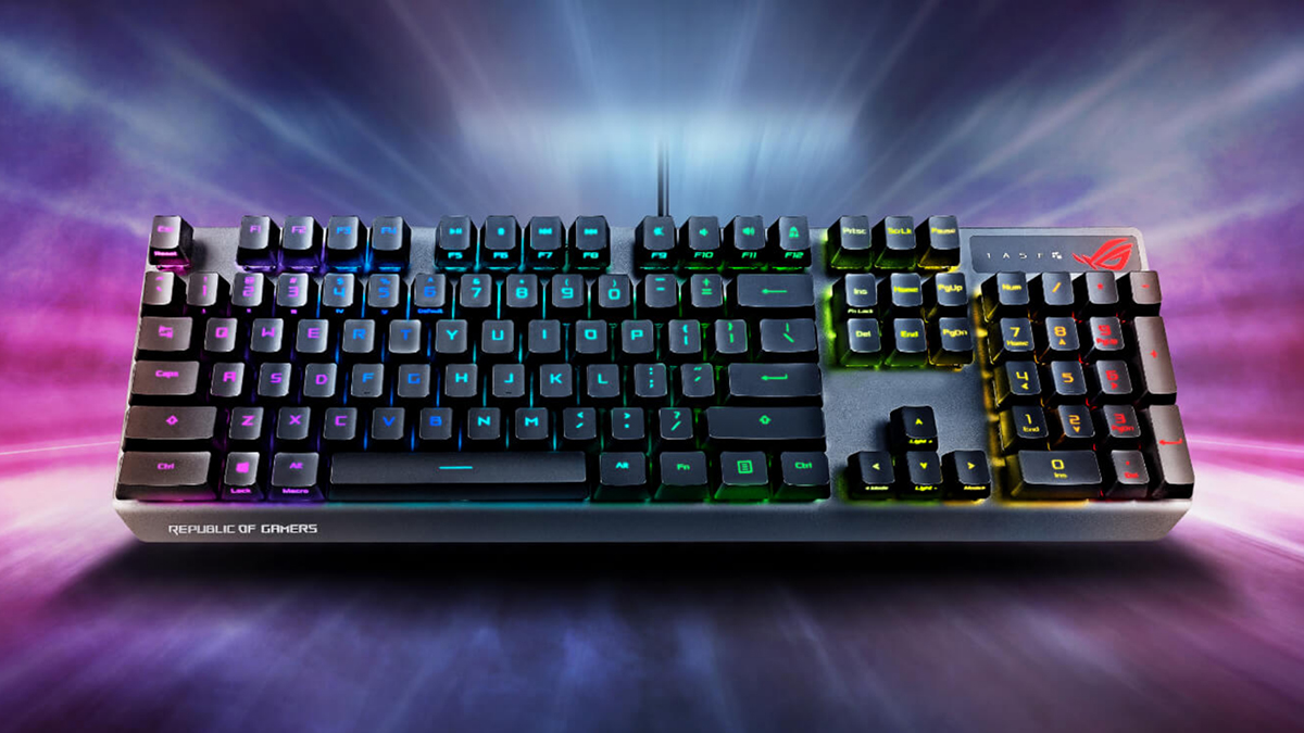 Asus ROG Strix Scope RX Optical Mechanical Gaming Keyboard | Shopee ...