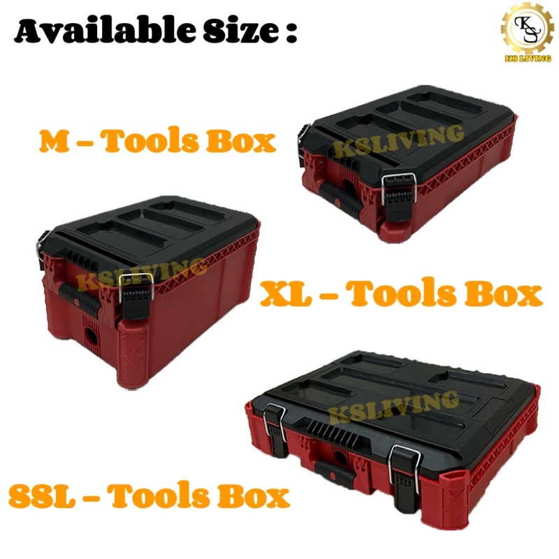 Kim.S DEPRO Multi-Purpose Case Tools Box Electric Cordless Drill Empty ...