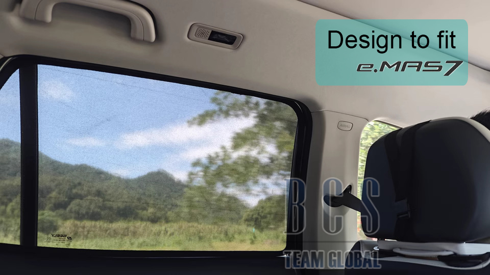 [ READY STOCK ] Proton eMas 7 Windows Magnetic Sunshades Front Rear ...