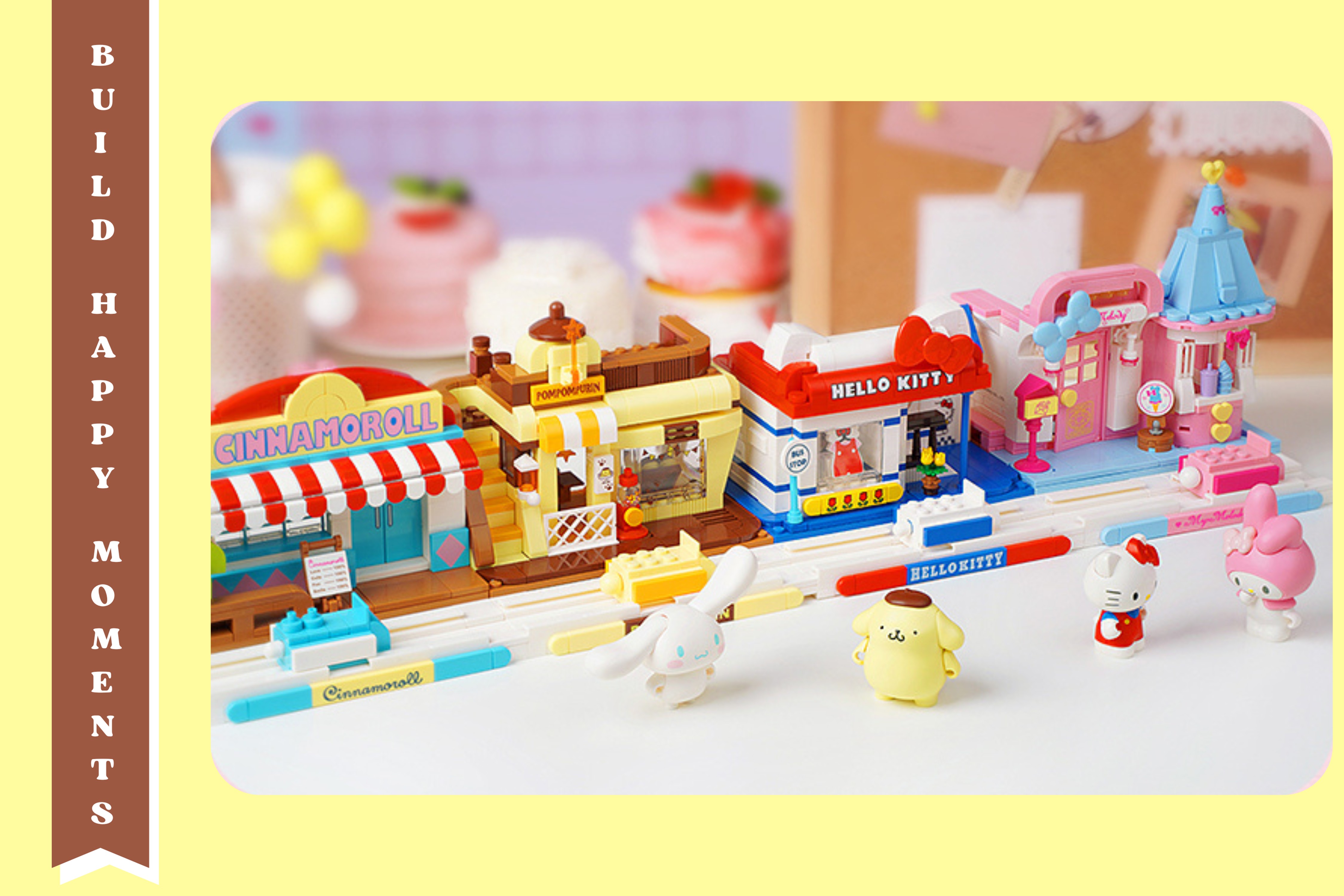 Keeppley Sanrio Series Pompompurin Building Blocks Best Gift Shinning ...