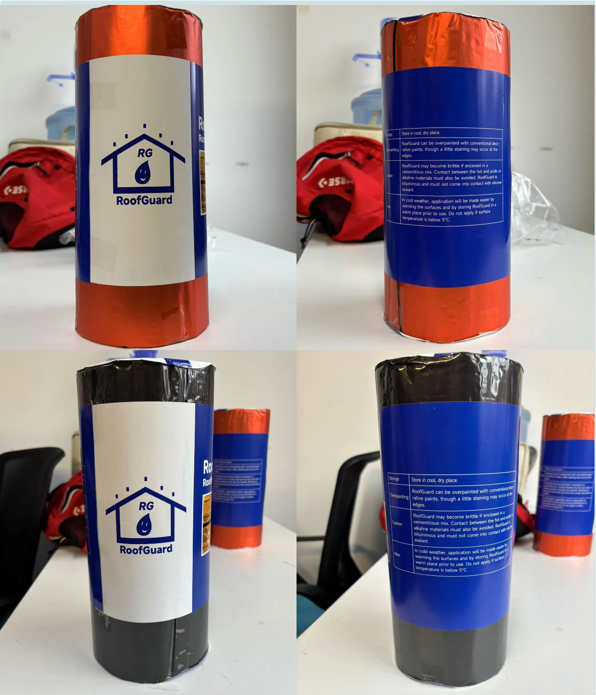 5cm-1m SAF TAPE / Sealfix Dry Fix Roof Ridge Leak Proof Bitumen Poly ...