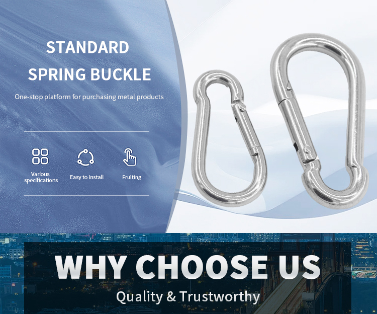 304Stainless Steel Spring Snap Hook /Fitness Lock/ Gym Cable Handle ...