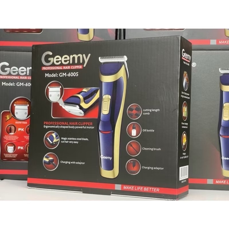 Original geemy GM6005 Professional Hair Clipper Shaver Trimmer Cutter ...