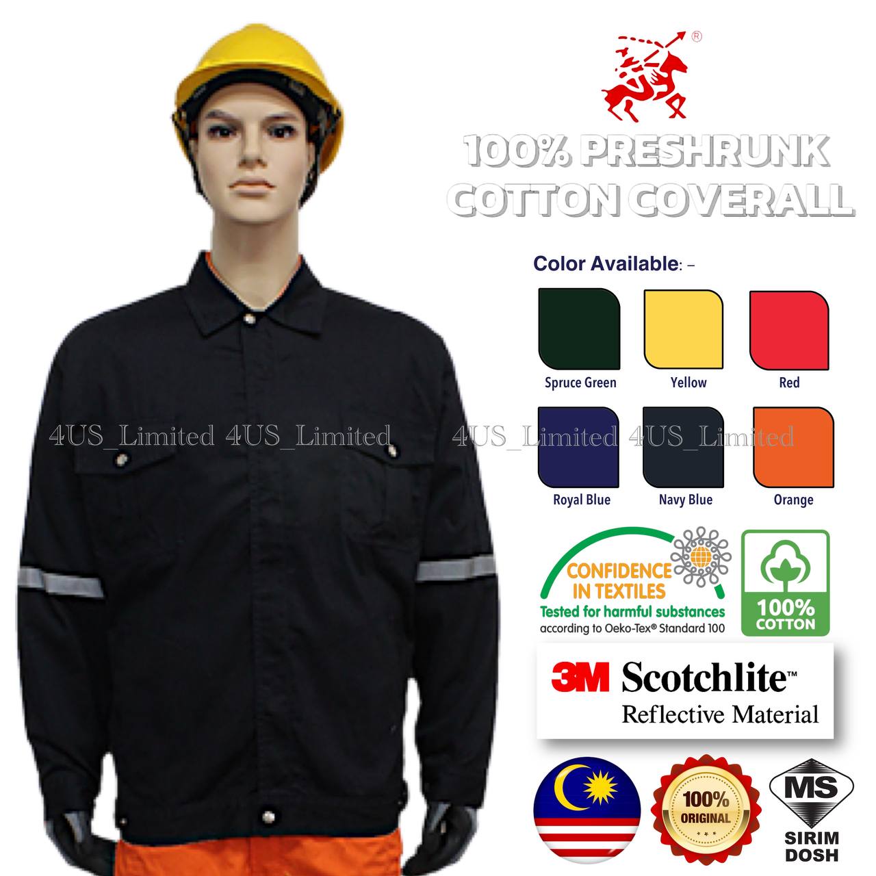 Arrowman 100% Preshrunk Cotton Safety Jacket | Shopee Malaysia