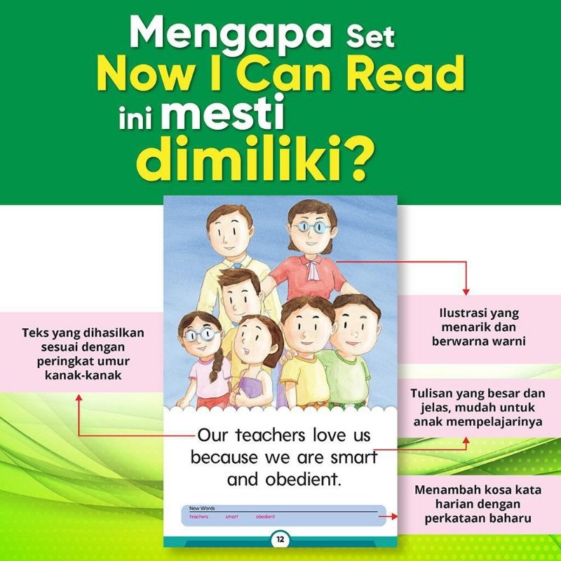 Now I Can Read Set 1-12 | Read Easy English | Preschool | Kids ...