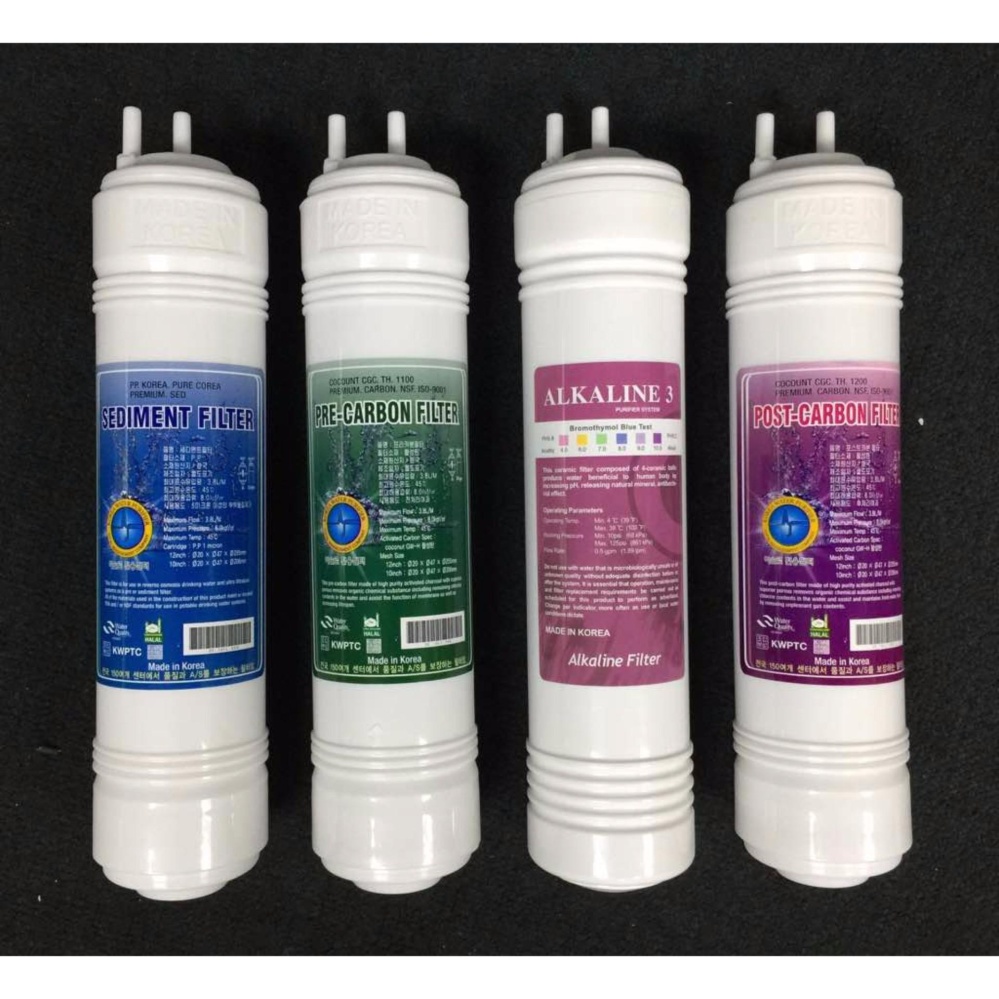 Korea ALKA BIO Halal Water Filter Cartridge Set Of 4 - U Type (4 Filter ...