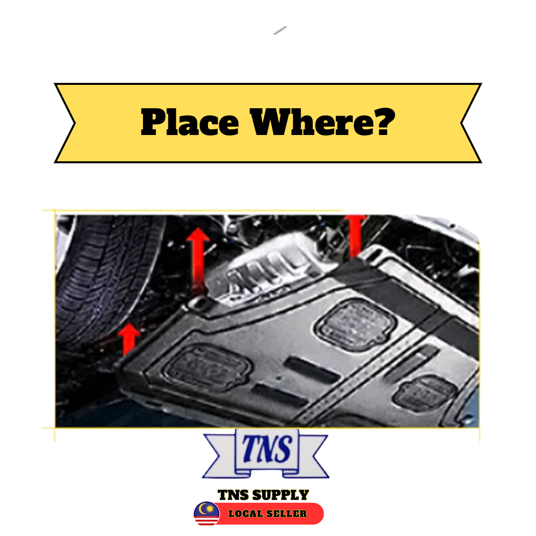 Proton Waja / Gen 2 Front Engine Under Panel Cover / Engine Splash ...