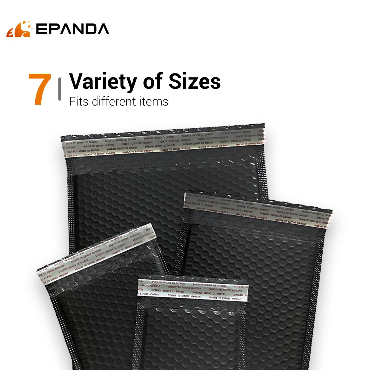 50pcs Bubble Envelope Padded Courier Mailer Sampul Gelembung Warna ...