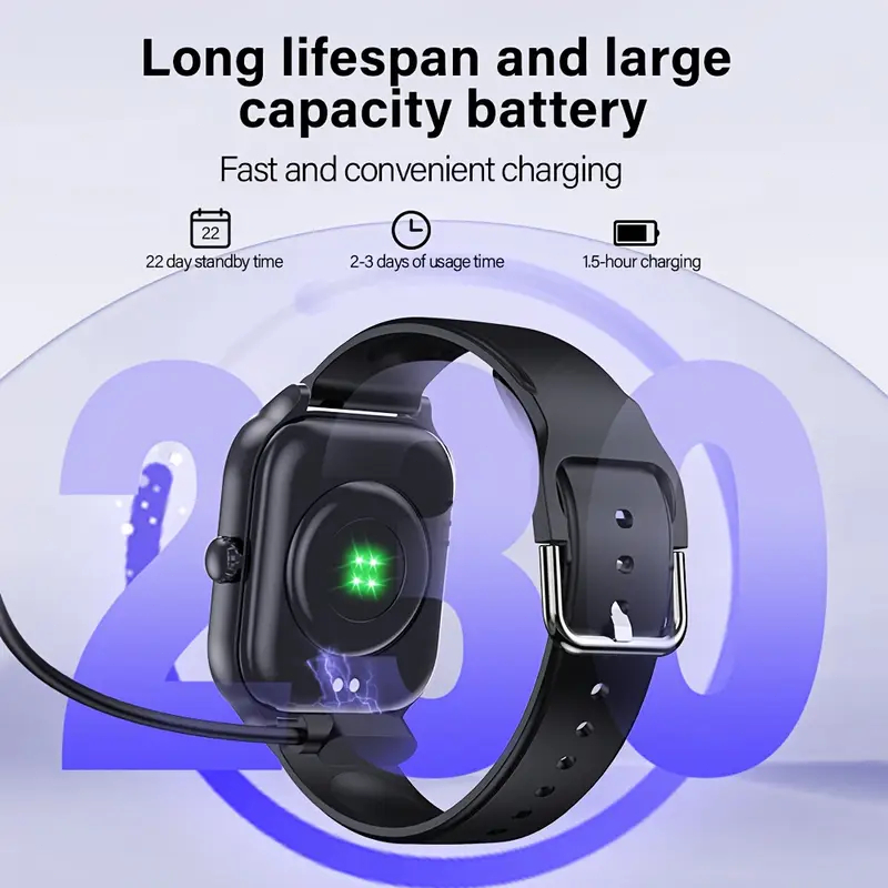 H9 Smartwatch for Men Women Sports Watch 2.01” HD Touch Screen ...