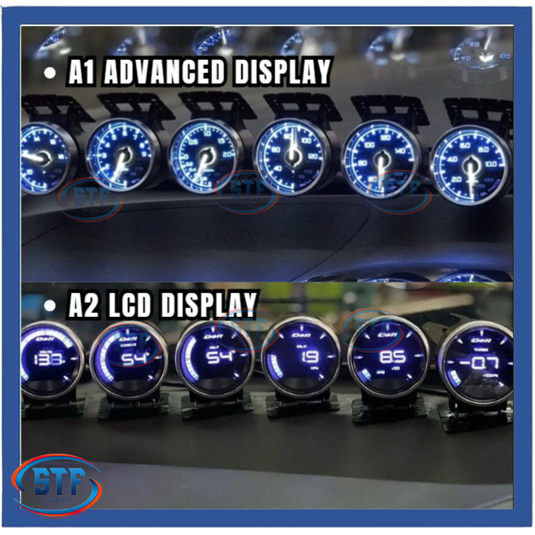 Defi Advance A1 Meter (60mm) OEM Gauge Defi A2 Digital Water Oil Temp ...