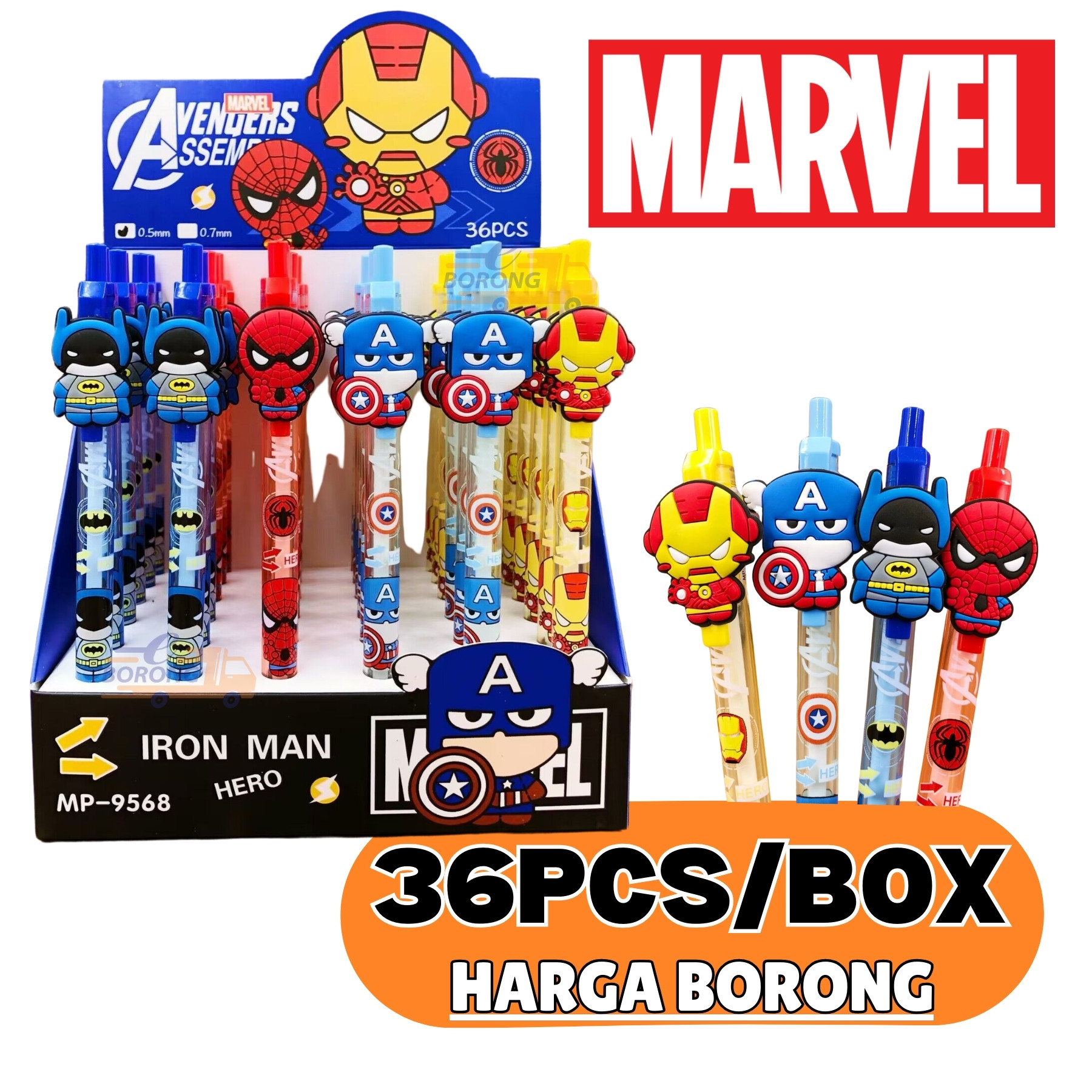 BORONG【1 Box】0.5mm Mechanical Pencil 0.5 School Student Cute Stationery ...